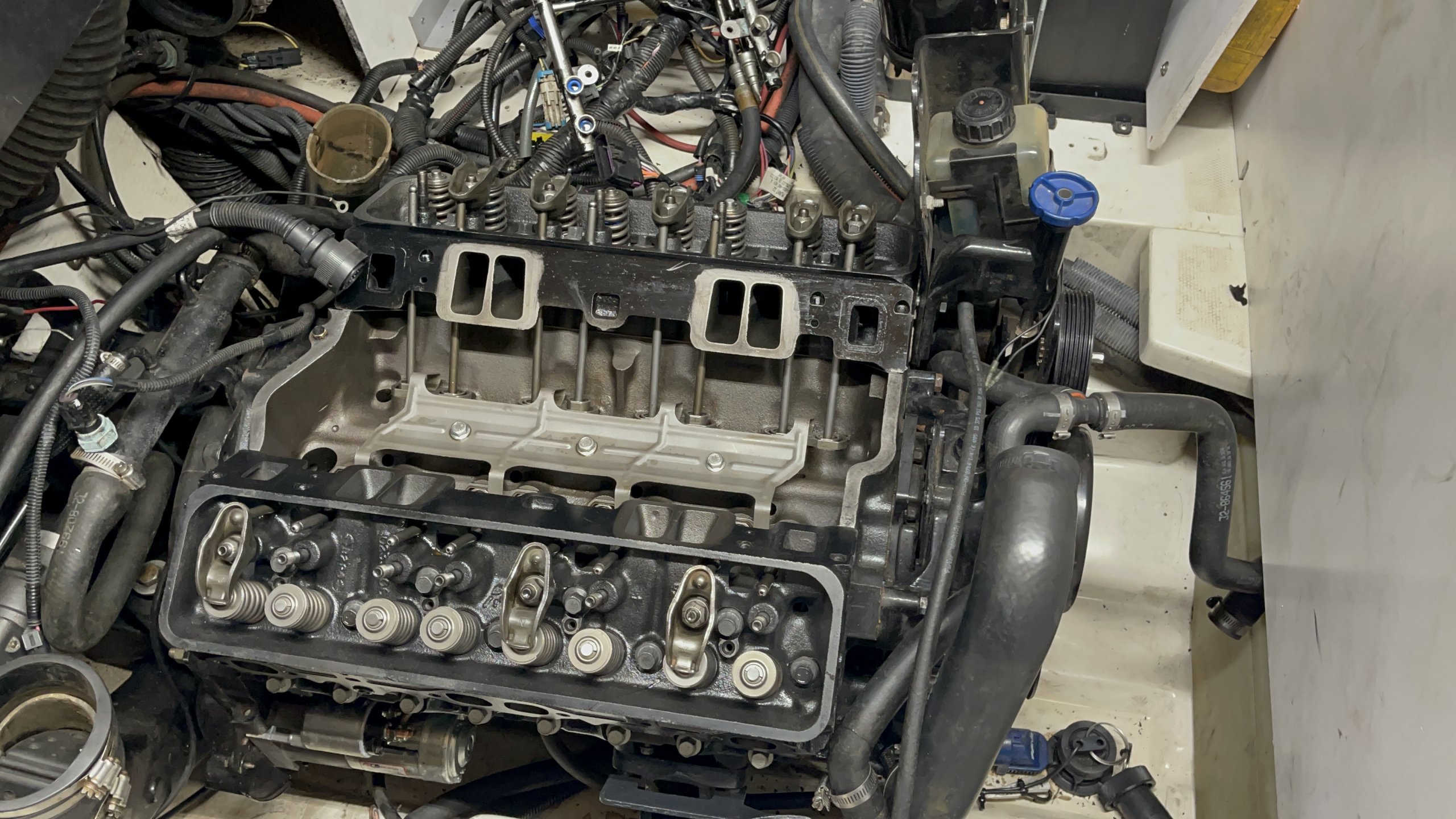 MerCruiser Intake Manifold Installation - The Project Boat