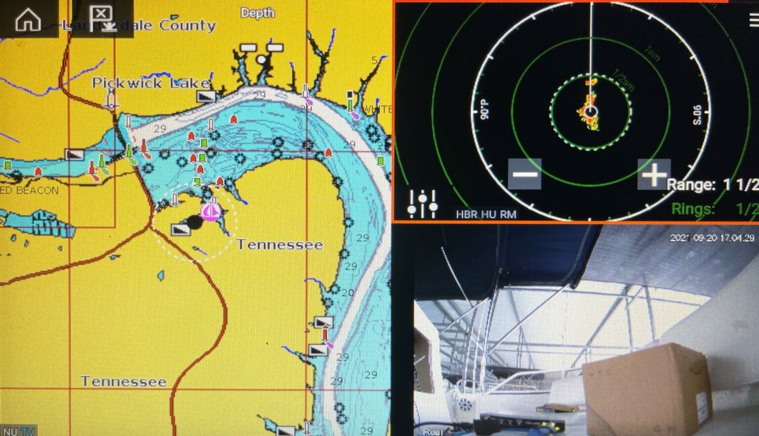 RayMarine Axiom Camera Setup - Part One - The Project Boat